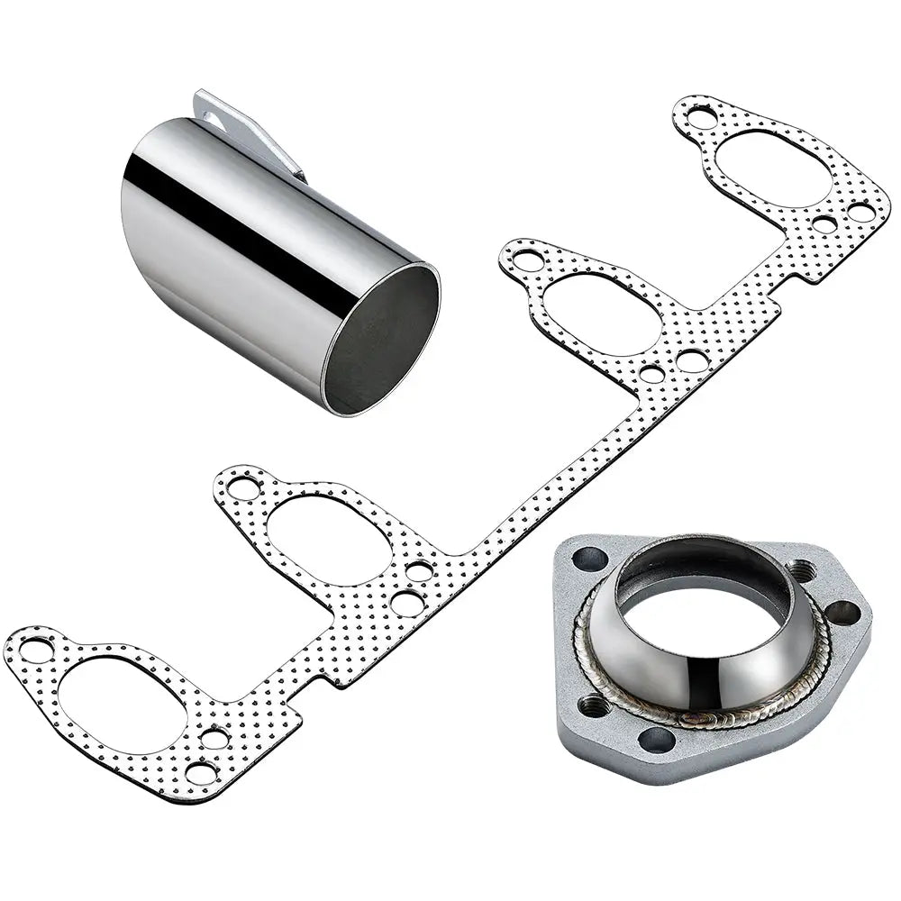 Exhaust Header for 1985-1998 VW Golf II III Mk2 Mk3 GTI Jetta 8V 1.8L 2 ...