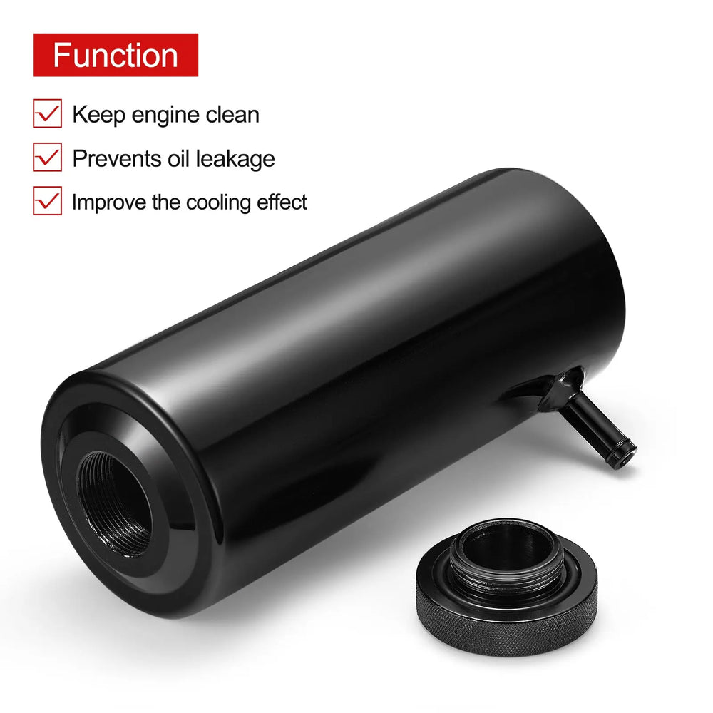 Universal Coolant Reservoir Tank Coolant Overflow Tank Aluminum Bottle ...